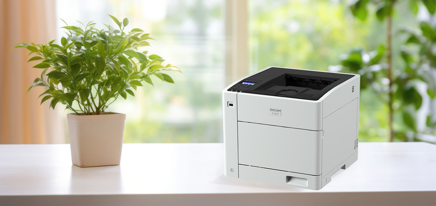 Sustainable printer for A4 Colour – RICOH P C375 | Ricoh Europe